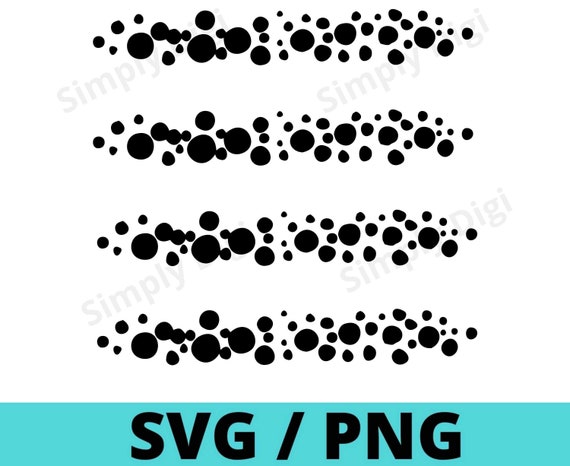 Dot Dotted Lines Vertical Thick Spot Spots Stripe Pattern SVG | Etsy