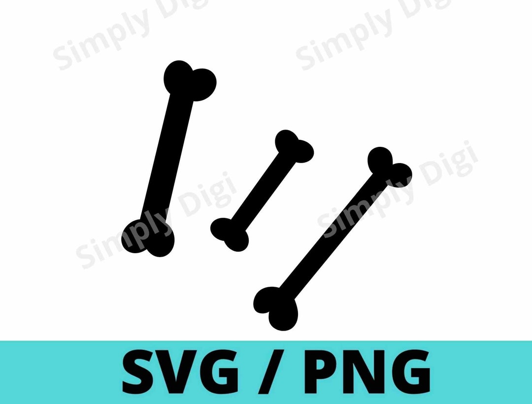 Bone Bones SVG PNG Skeleton Clip Art Shape Halloween Vectors Background ...