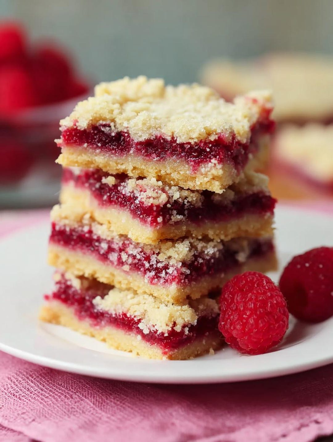 Raspberry Shortbread Recipe PDF | Buttery Jam-filled Cookie | Digital ...