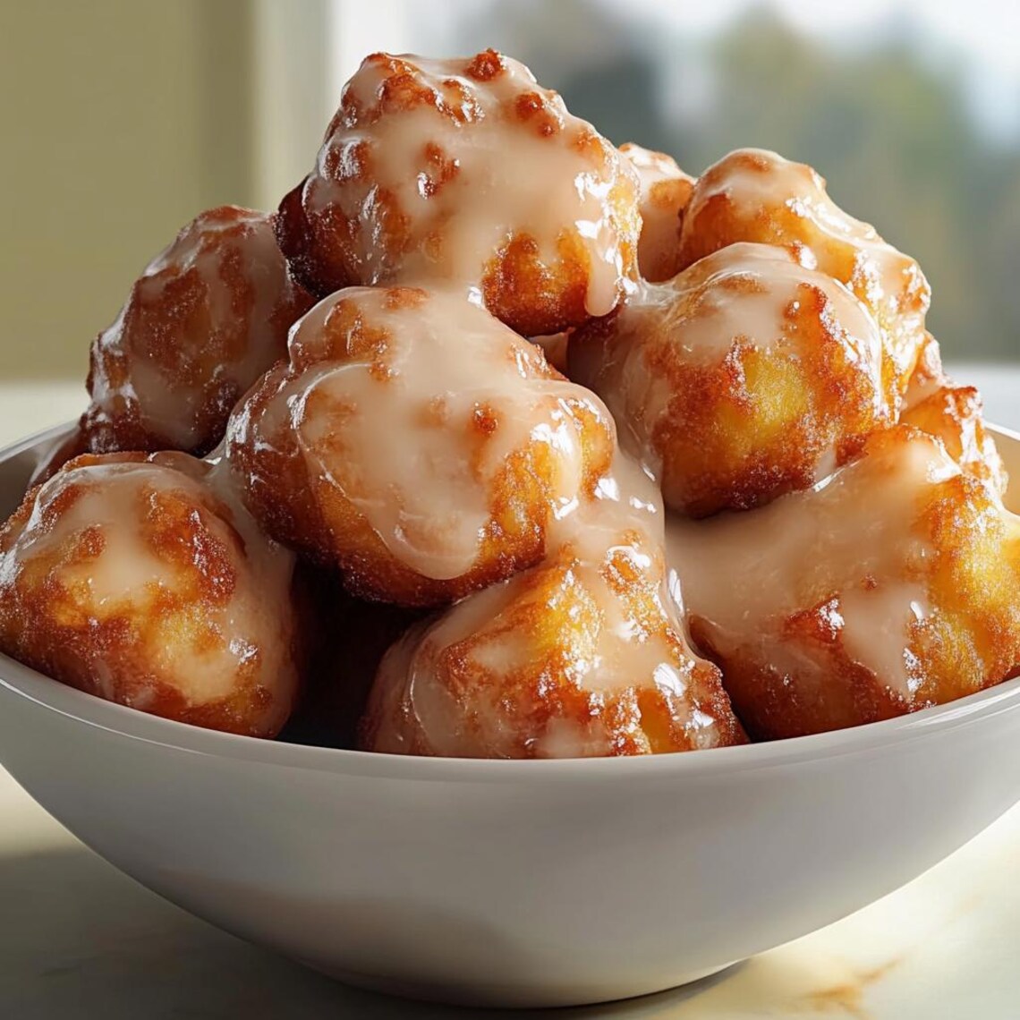 Mini Cinnamon Apple Fritters Recipe PDF | Easy Fall Dessert With ...
