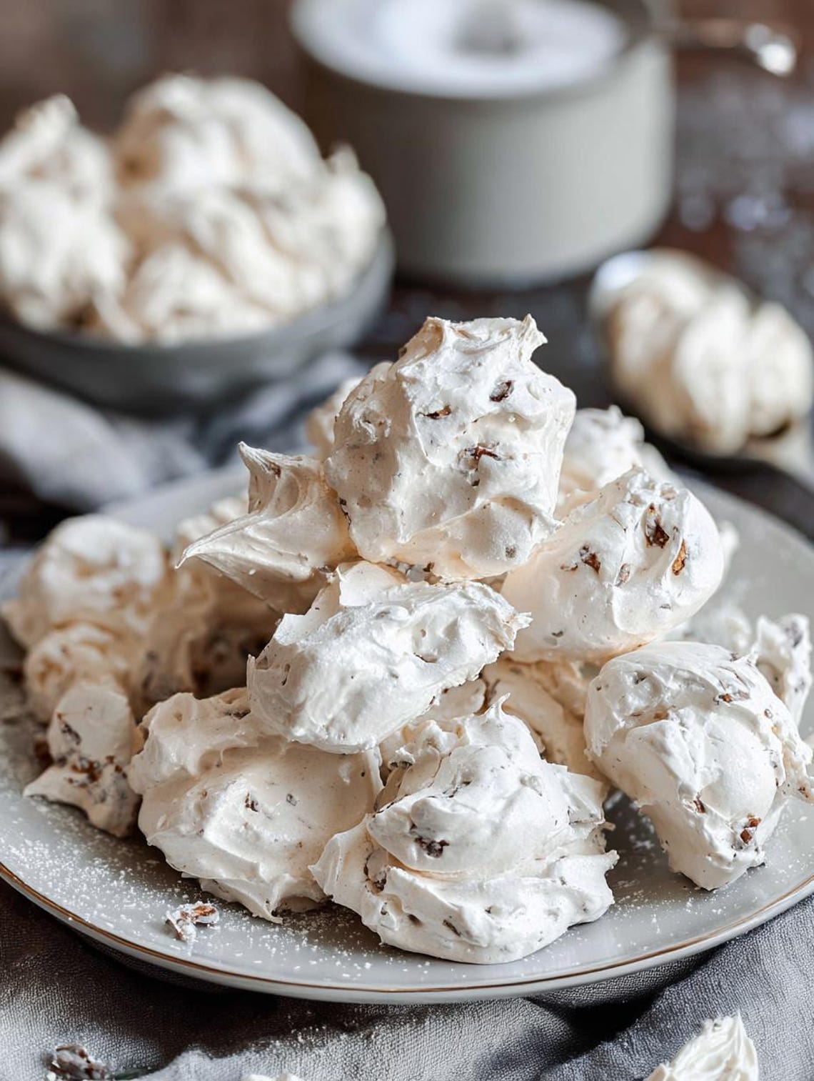 Old-fashioned Divinity Candy Recipe | Vintage Holiday Treat PDF ...