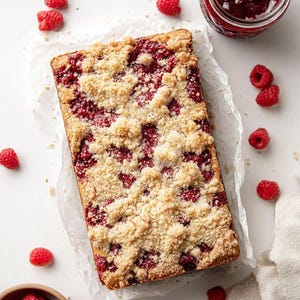 Raspberry Shortbread Recipe PDF | Buttery Jam-filled Cookie | Digital ...