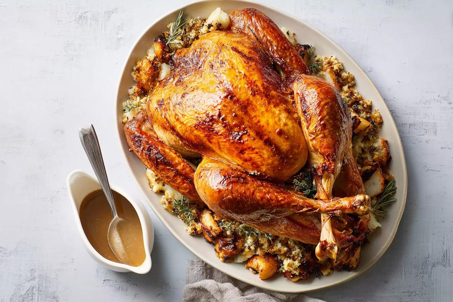 Perfect Roast Turkey Recipe PDF | Golden Juicy Holiday Turkey ...