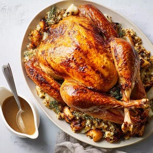 Perfect Roast Turkey Recipe PDF | Golden Juicy Holiday Turkey ...