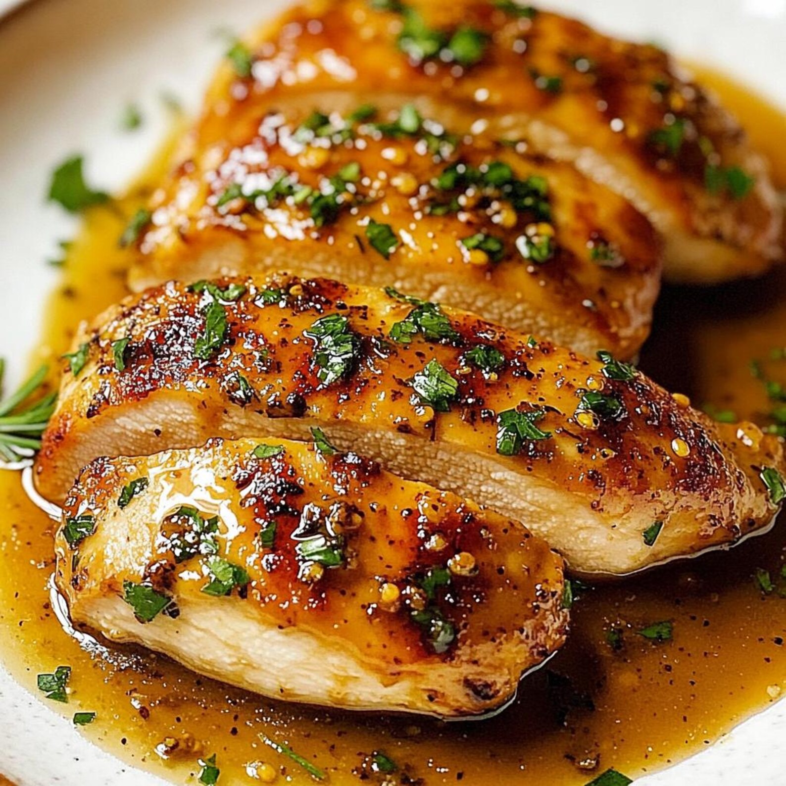Honey Mustard Chicken Recipe | Juicy Sweet & Tangy Chicken | Easy ...