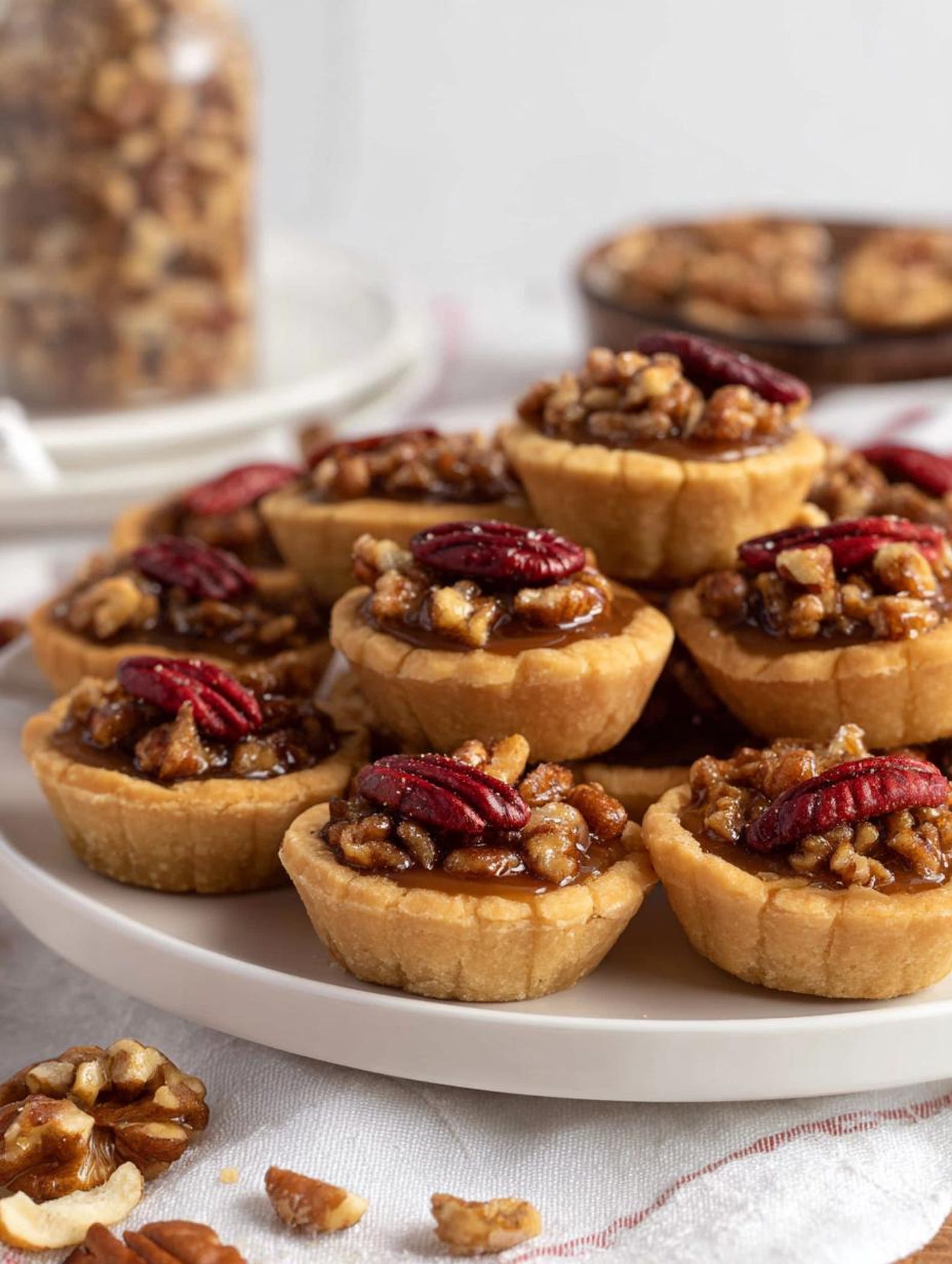 Pecan Pie Bites Recipe PDF | Mini Pecan Tarts | Bite-size Holiday ...