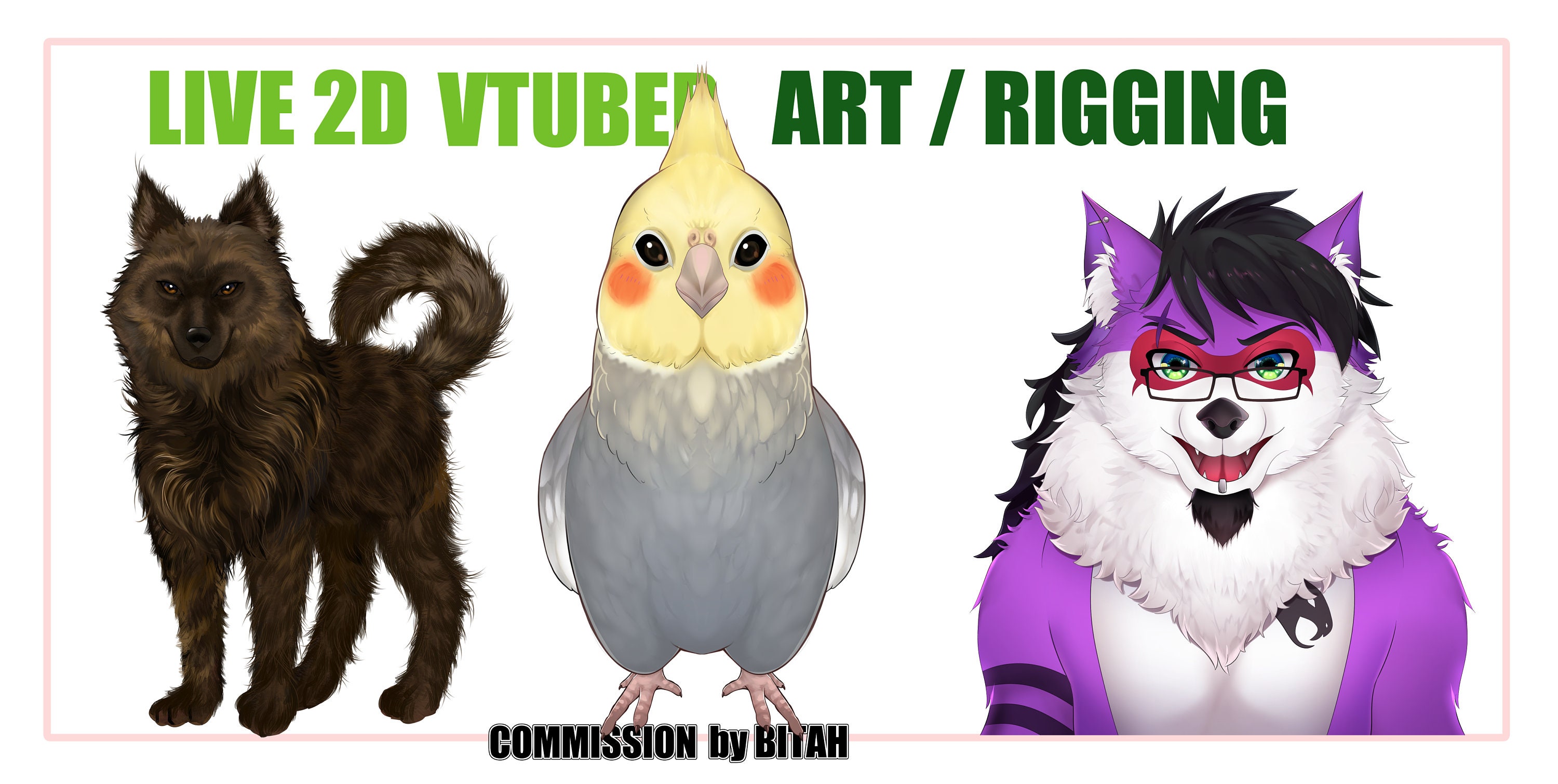 Vtuber Rigging Commission Live2d / Vtuber / Art / Rigger / | Etsy Australia