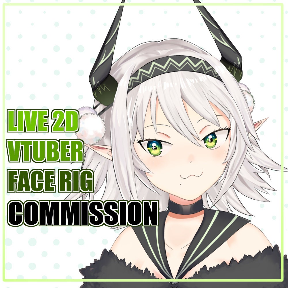 Vtuber Rigging Commission Live2d / Vtuber / Art / Rigger / - Etsy