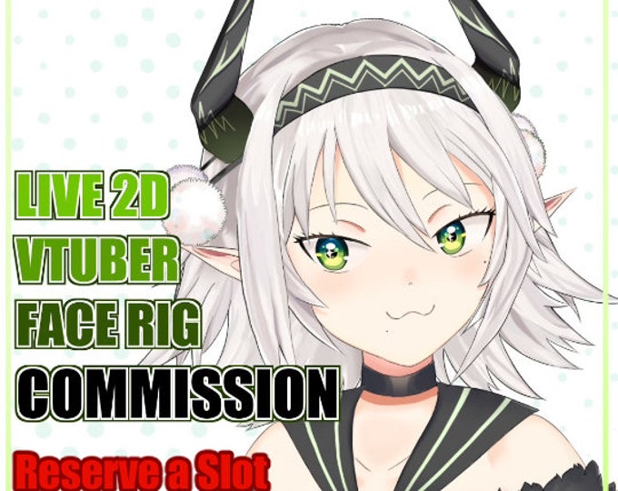 Reserve a Slot: Live2d / Vtuber / Vtubestudio/ Prprlive / Rigging / Art ...