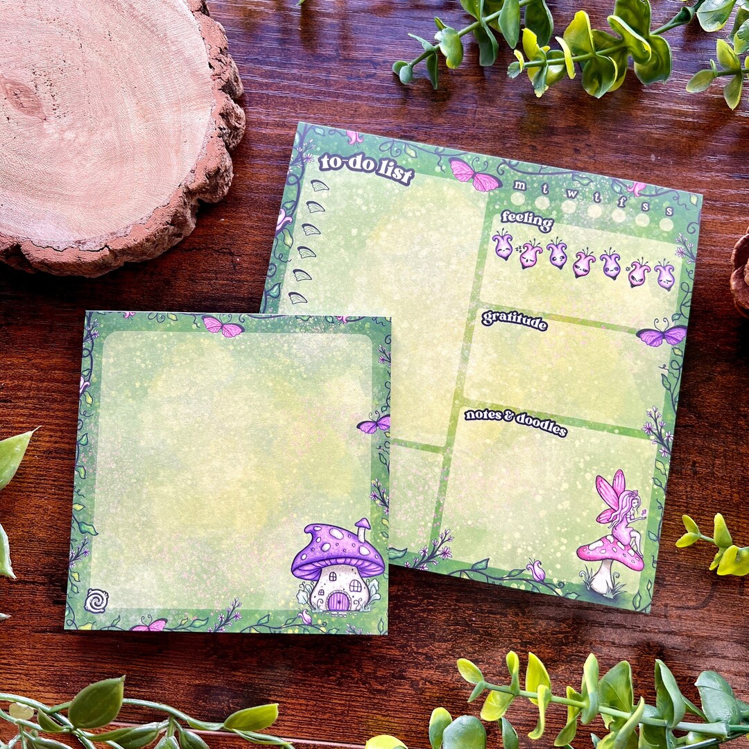 Magic Garden Pad Bundle Fairy Notebook Garden Planner Cottage Core ...
