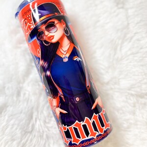 Chicana 49er, Latina, Chola, Football, Sublimation, 20oz Tumbler - Etsy