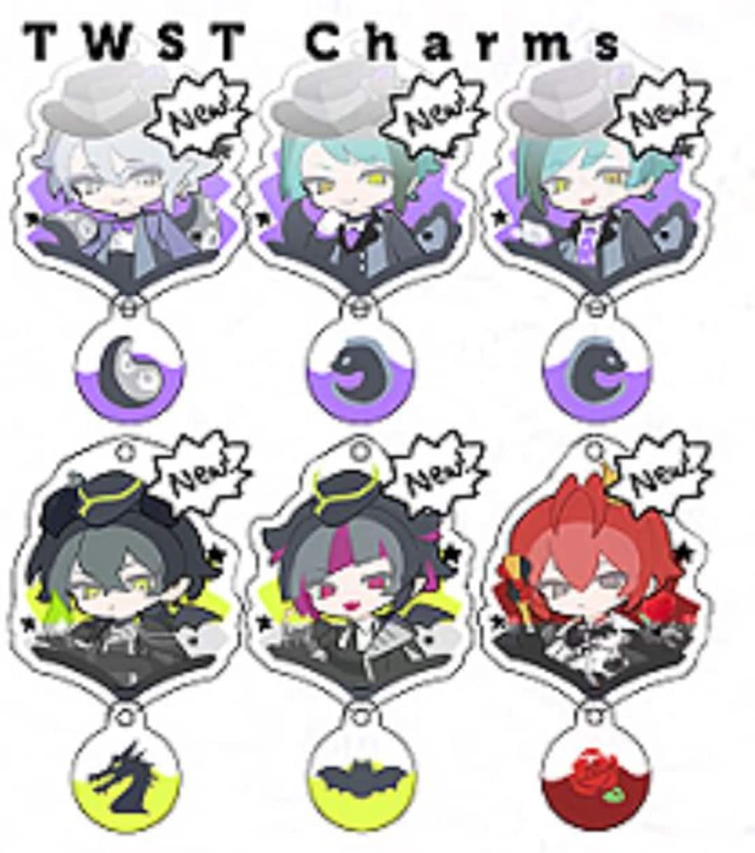TWST Acrylic Charms - Etsy