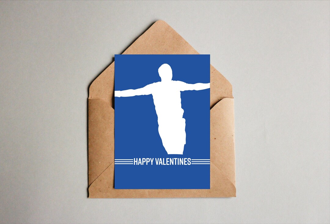 Jamie Vardy Card | Valentines Day Card | Leicester City Football Card ...