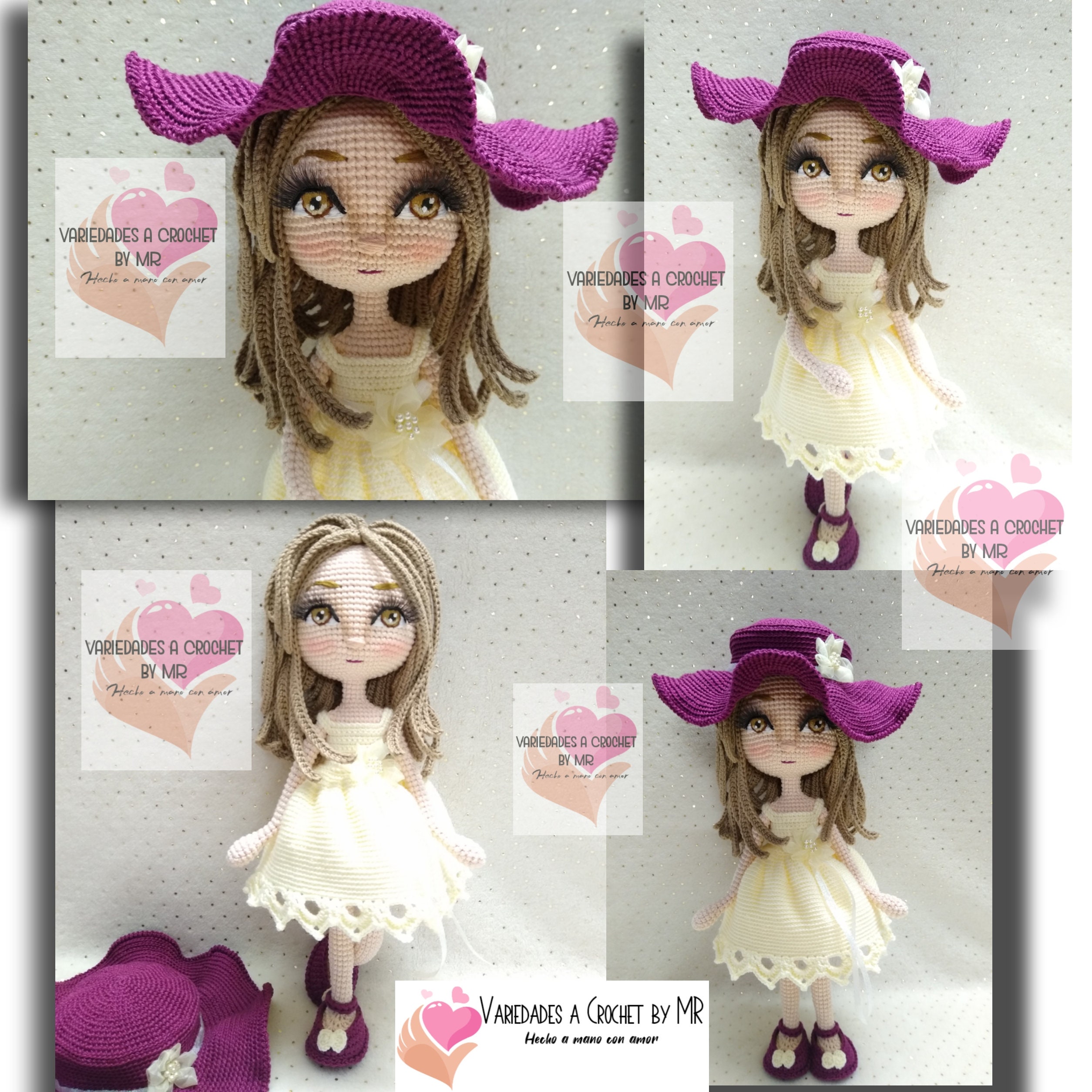 Personalized Doll Portrait Doll Amigurumi Doll Look Alike - Etsy