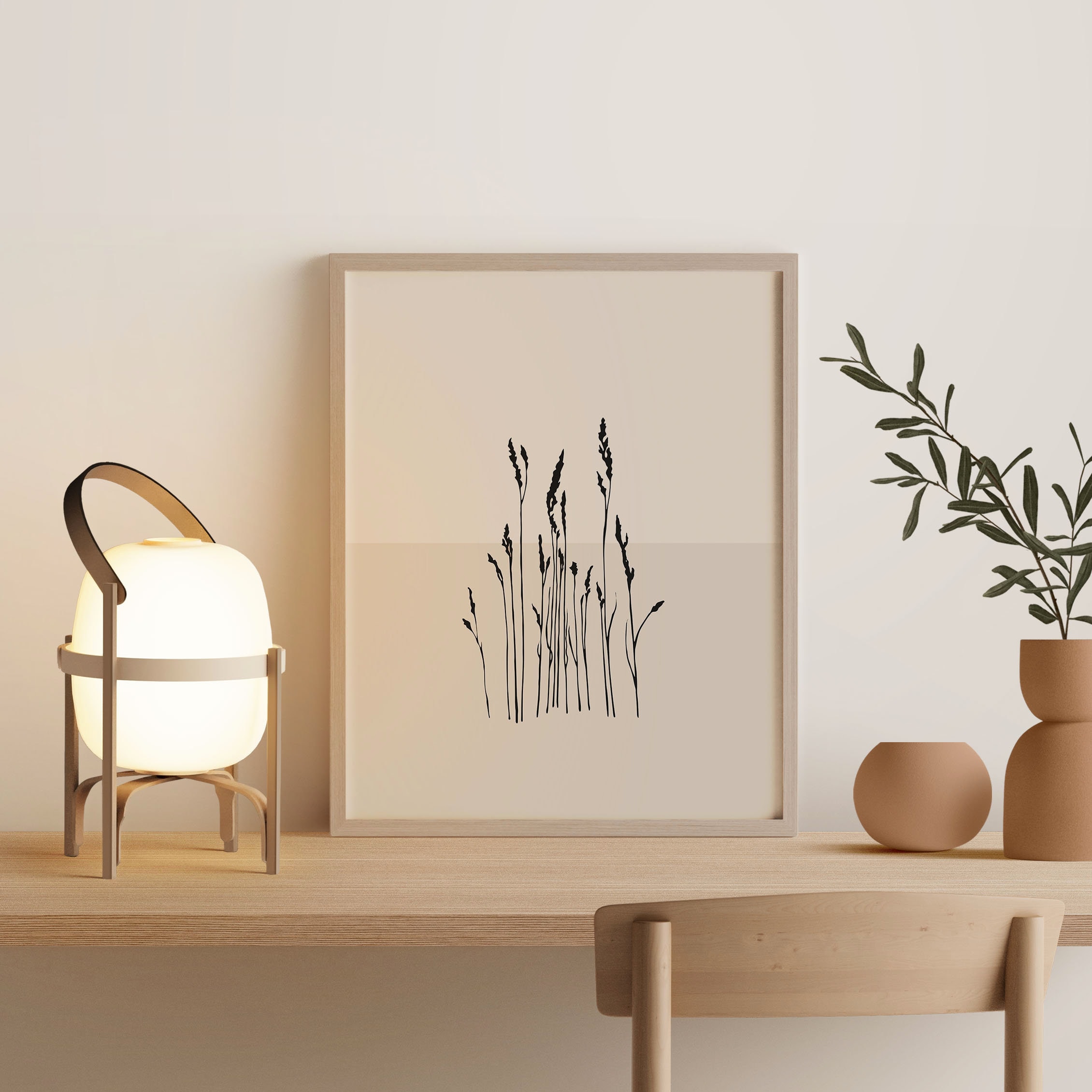 Neutral Art Print Home Decor Neutral Wall Art Downloadable | Etsy