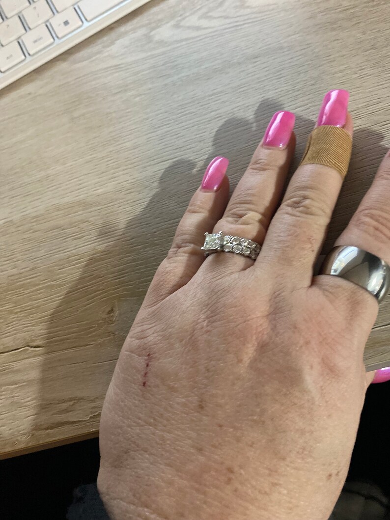 Beautiful Large Curved Pointer Finger Ring, Fashion Jewelry,unisex Ring ...