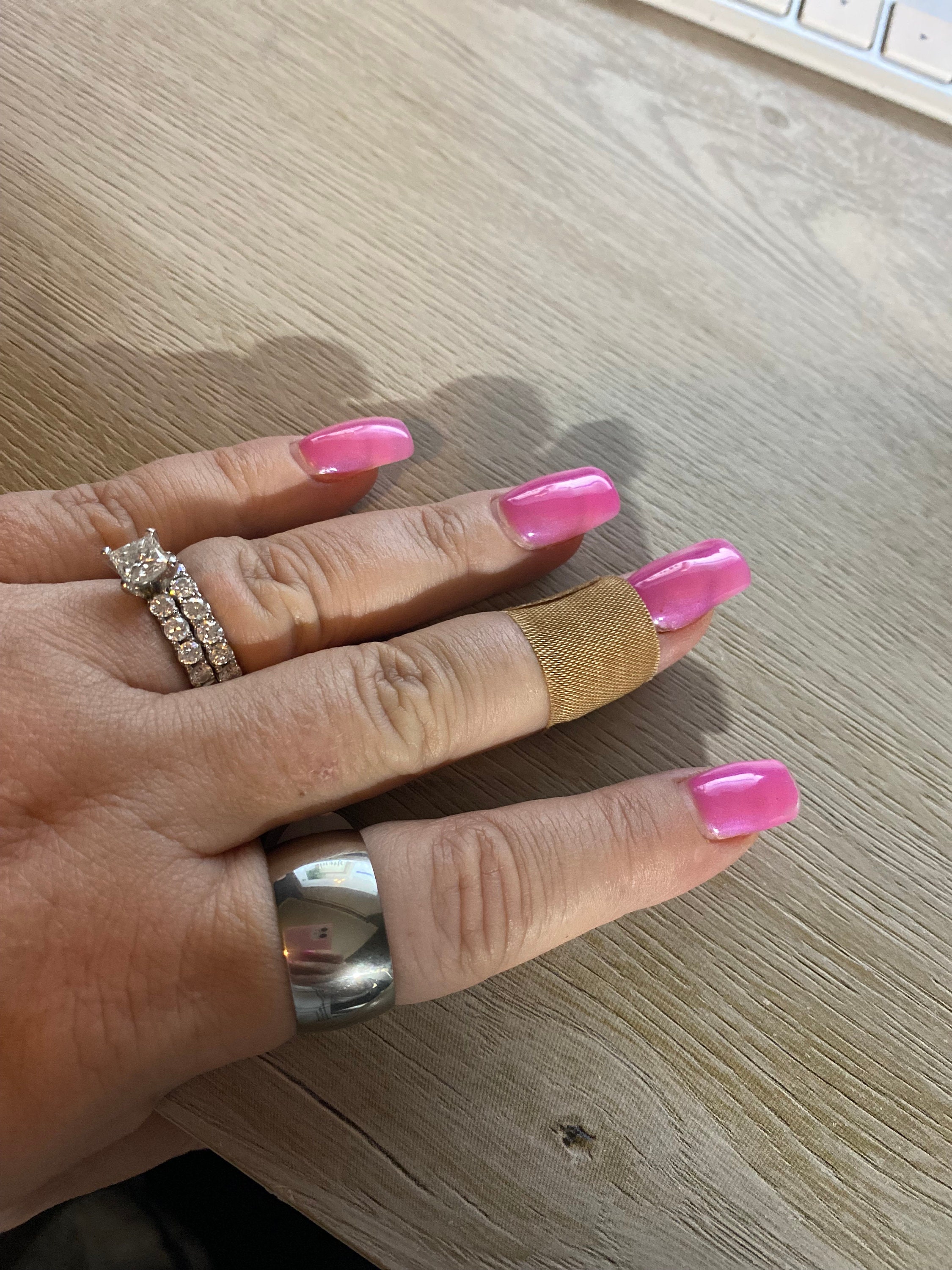 Beautiful Large Curved Pointer Finger Ring, Fashion Jewelry,unisex Ring ...