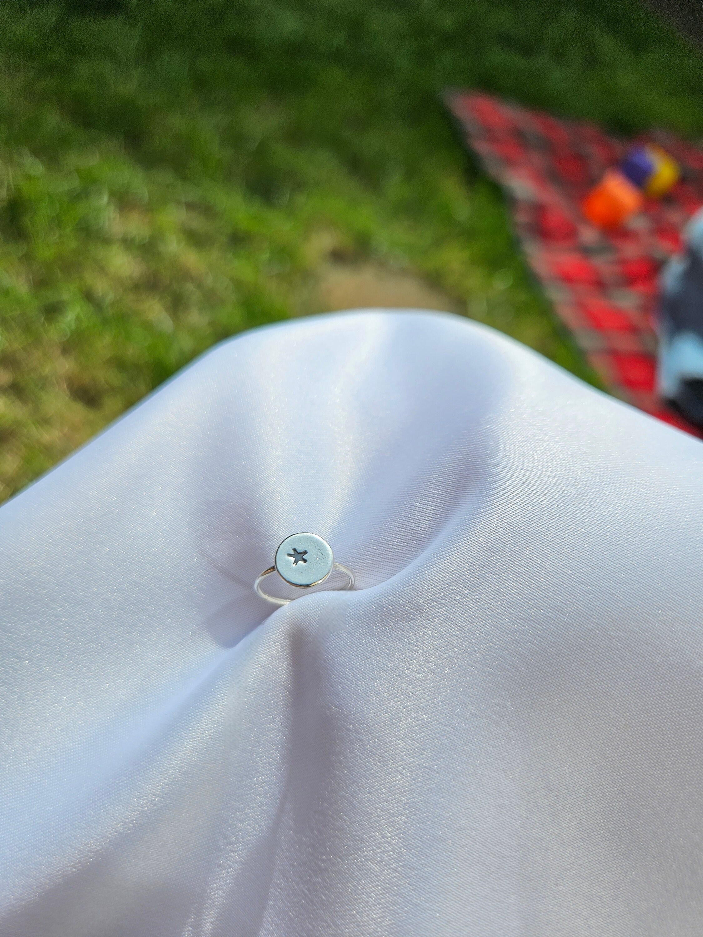 Star Ring. Handmade From Recycled Fine and Sterling Silver - Etsy