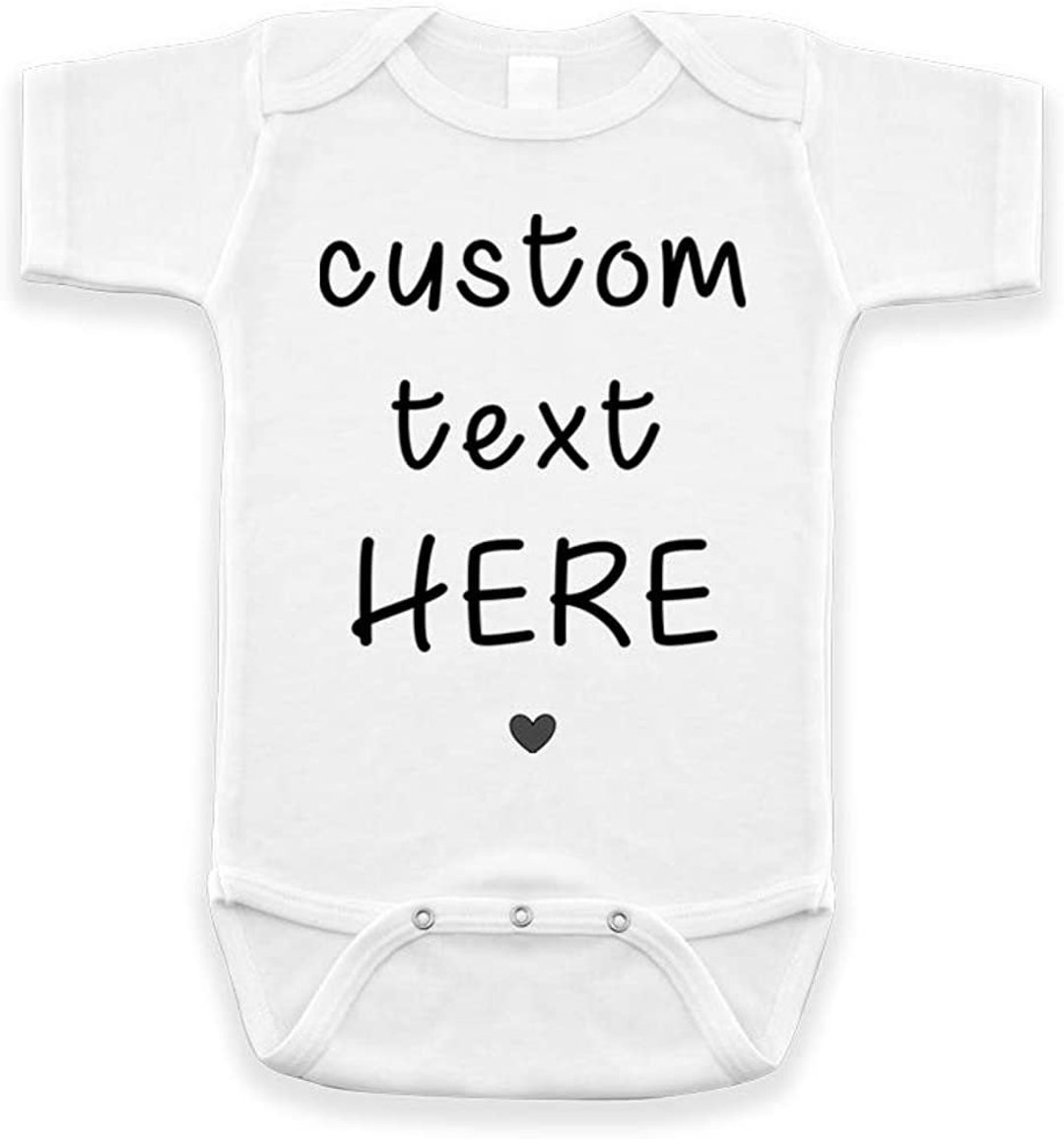 Custom Baby Onesies | Create Your Own Design or Over 50 Pre Made ...
