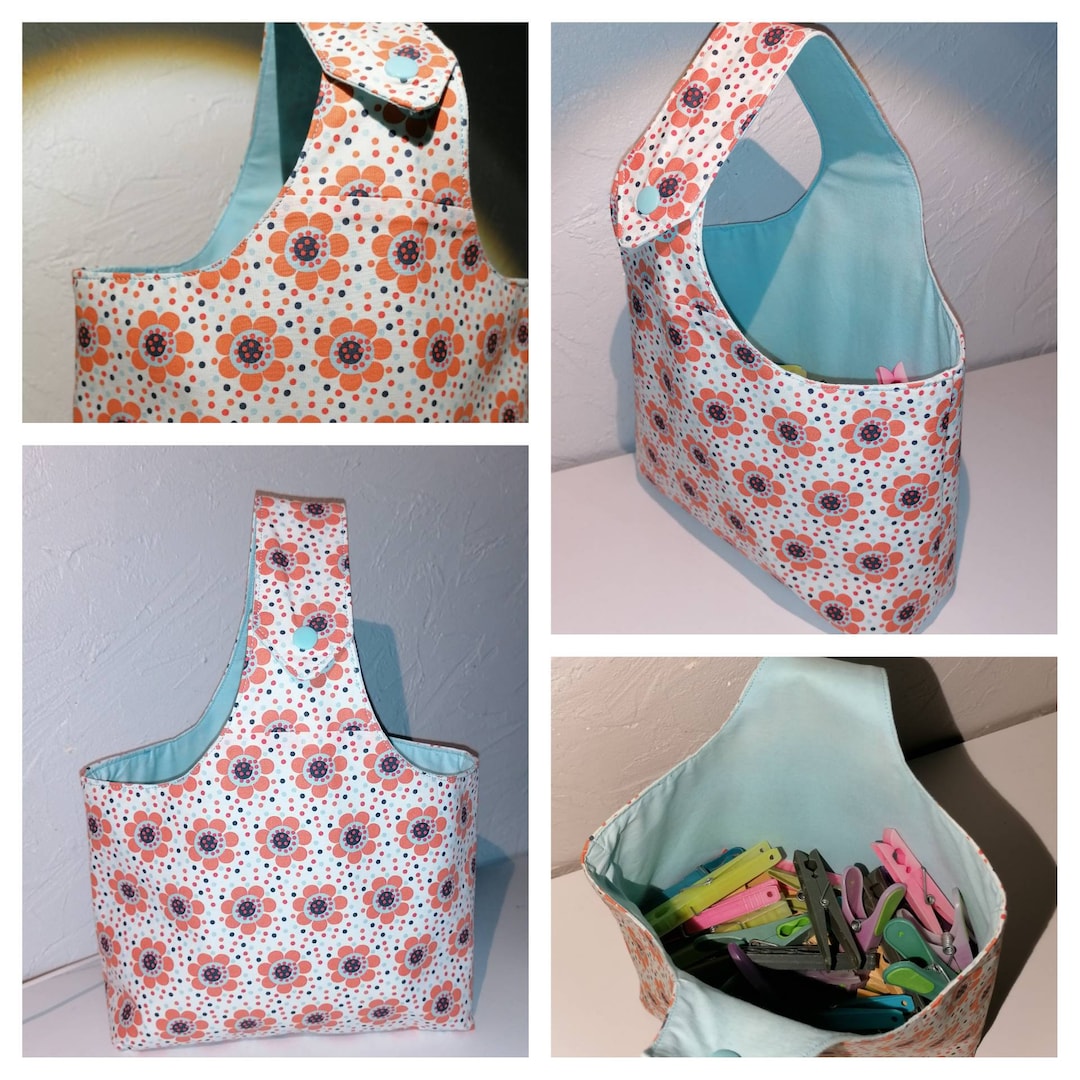 Clothespin Basket, Clothespin Storage, Clothespin Bag - Etsy