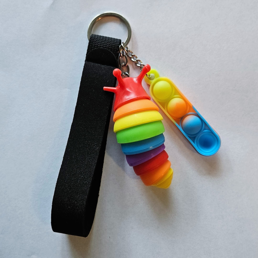 Fidget Keychains - Etsy