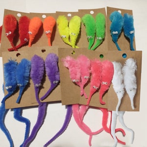 Worm on a String Earrings for Pierced Ears - Etsy