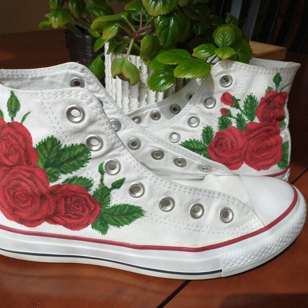 Converse Flower - Etsy