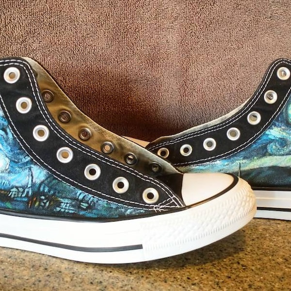 Custom Converse - Etsy