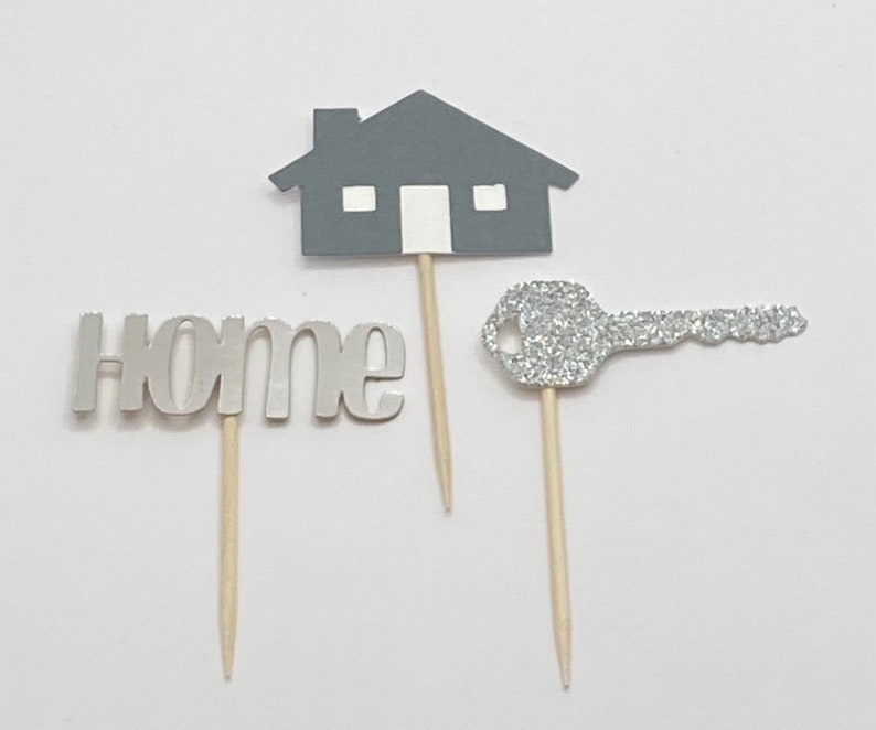 Housewarming Cupcake Topper | Housewarming Gift - Etsy