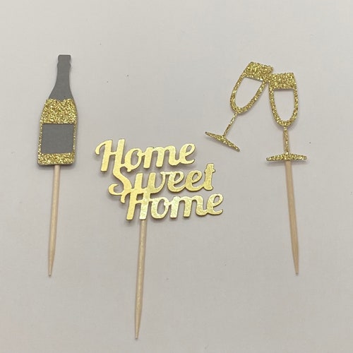 Housewarming Cupcake Toppers Housewarming Party Decorations - Etsy Canada