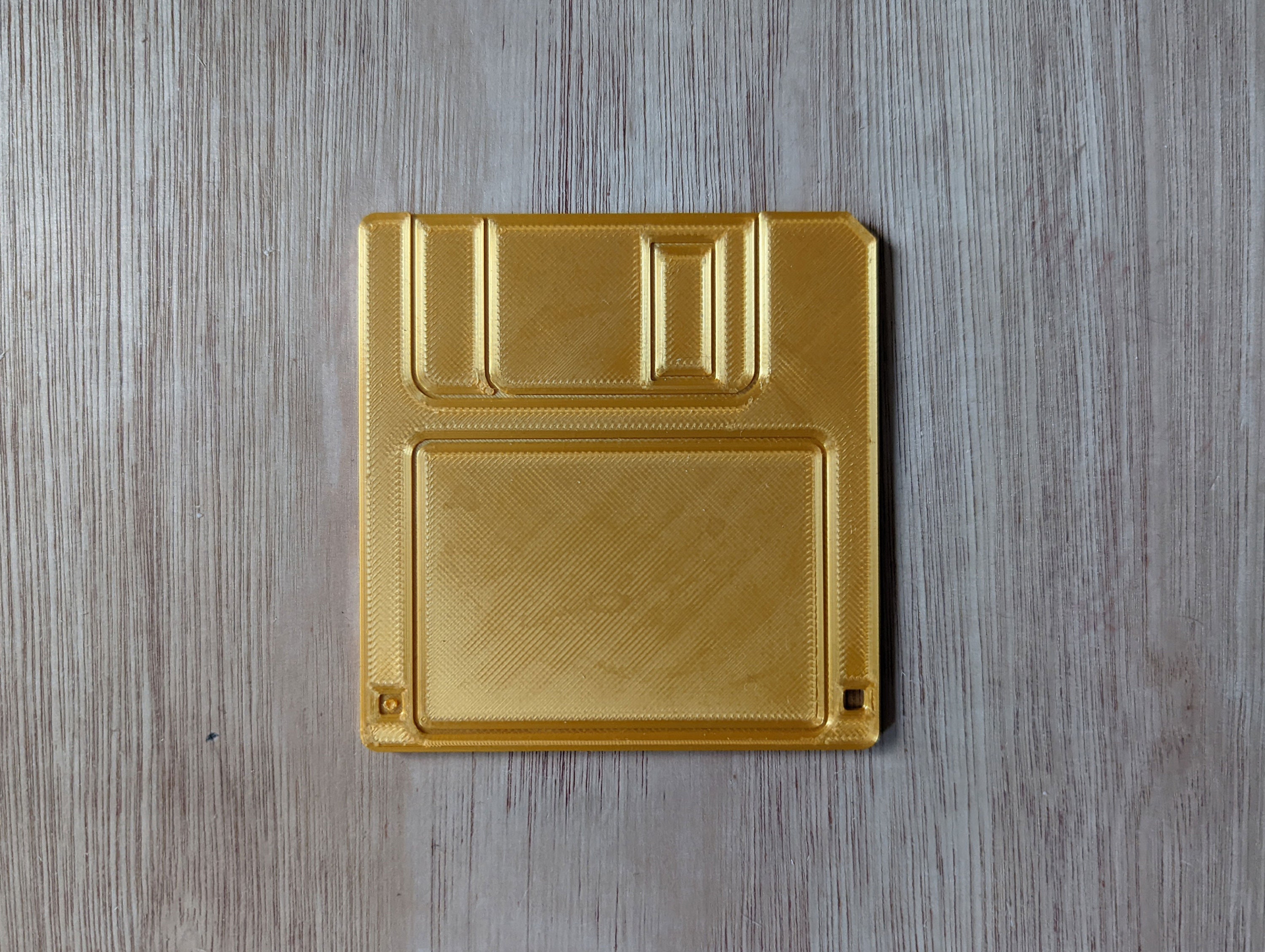 3D Printed 3.5 Floppy Disk Coasters Retro Coasters 3D Printed ...