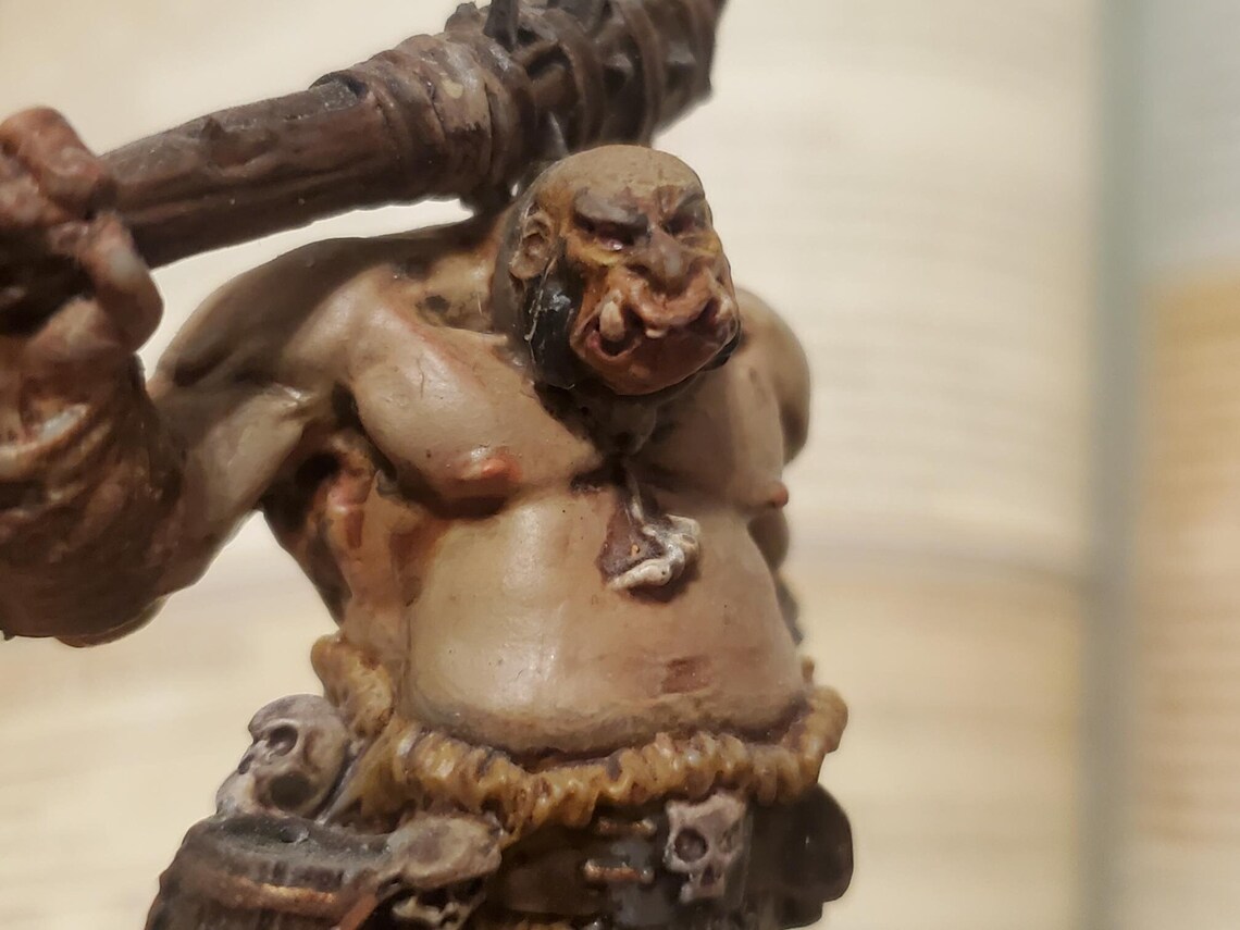 Ogre Brute, Dark Gritty Painted Dungeons & Dragons Mini - Etsy