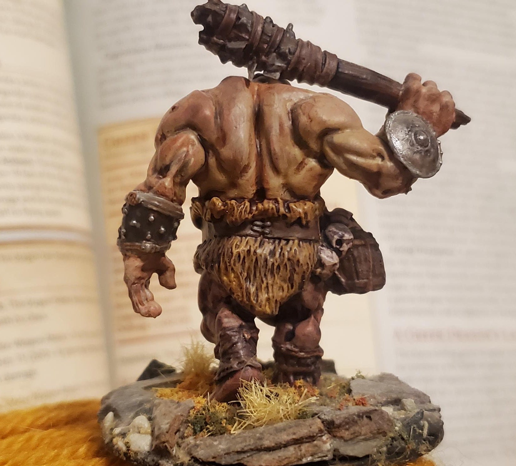Ogre Brute, Dark Gritty Painted Dungeons & Dragons Mini - Etsy