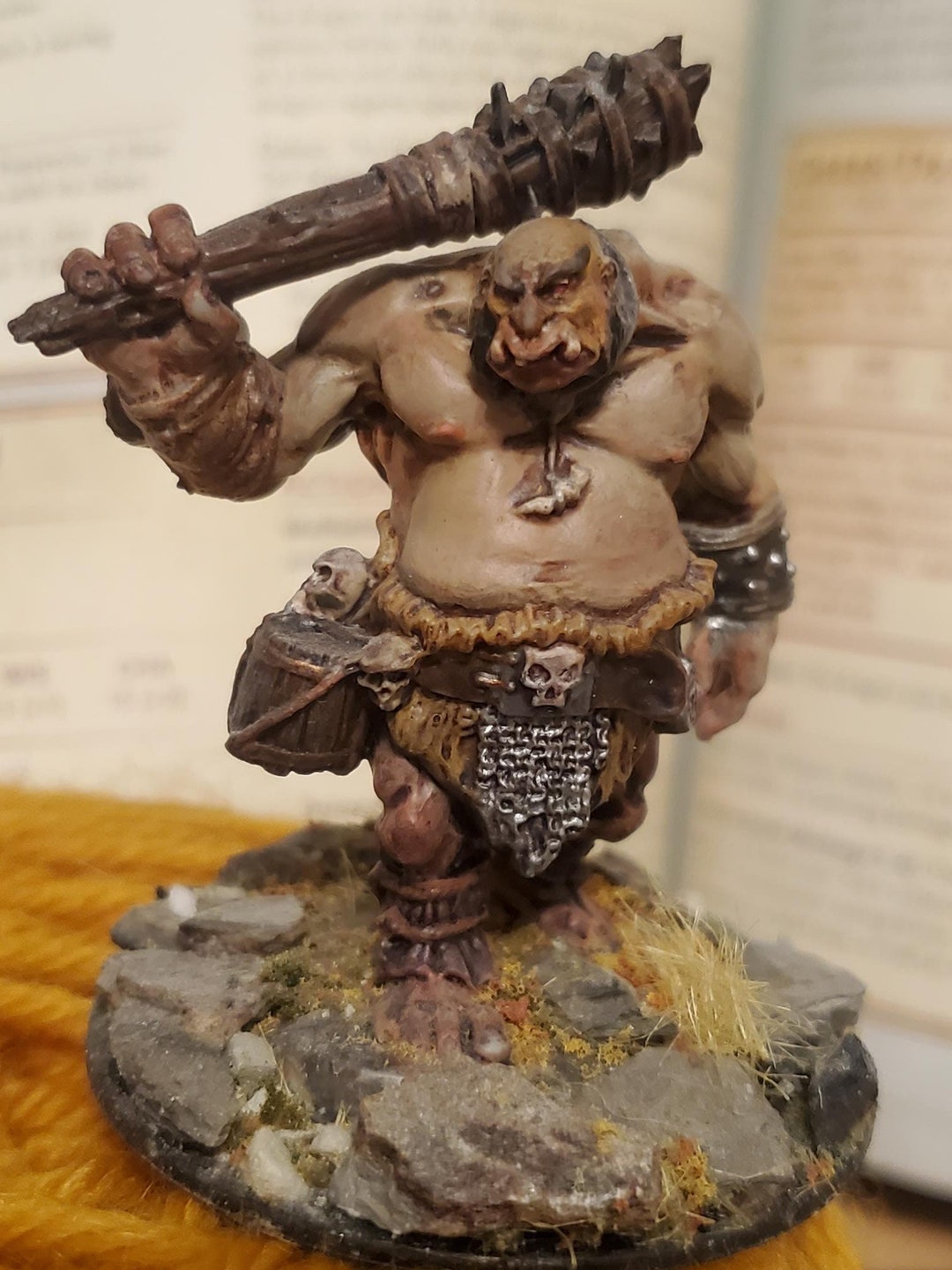 Ogre Brute, Dark Gritty Painted Dungeons & Dragons Mini - Etsy