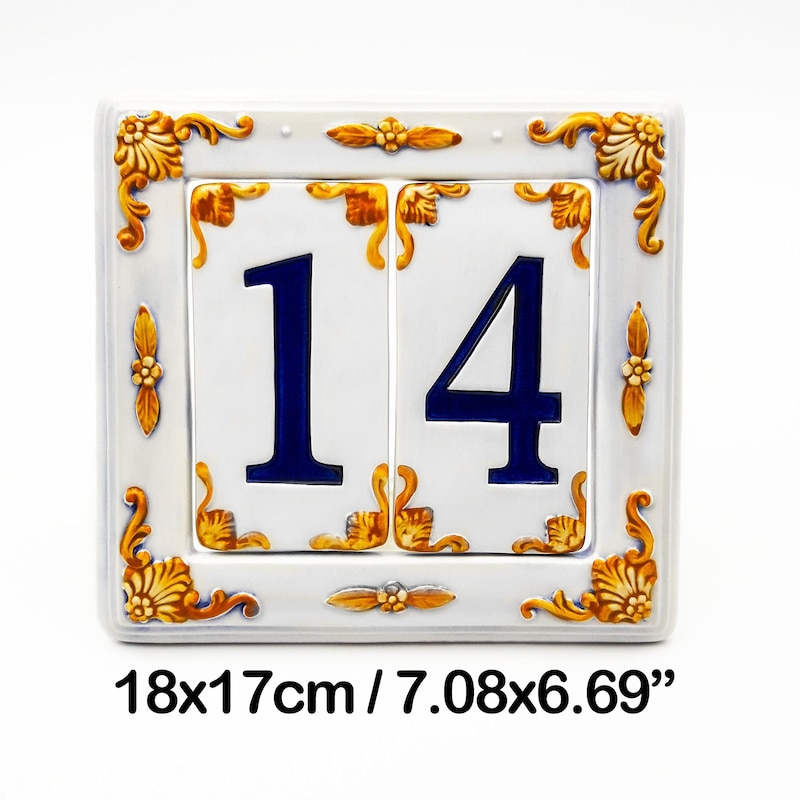 Tile House Numbers - Etsy
