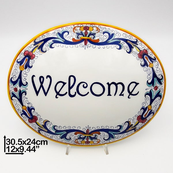 Welcome Plaque - Etsy