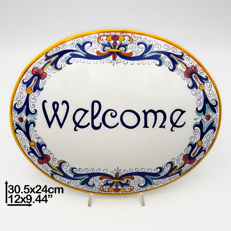 Welcome Plaque - Etsy