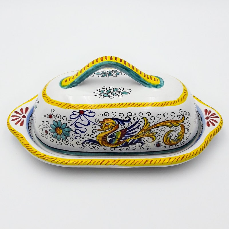 Hand Painted Butter Dish - Etsy