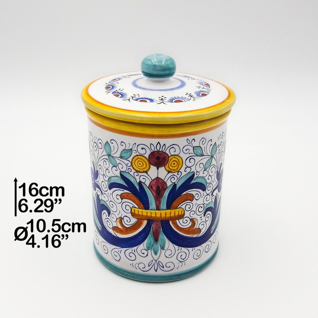 Kitchen Jar - Pantry Jar With Lid H 15 Cm / 6" Decor Ricco Classic ...