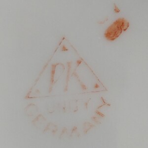 Vintage Bird With Floral Design and Lusterware Trim Creamer and Sugar ...