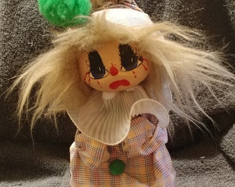 Wind up Clown Doll - Etsy