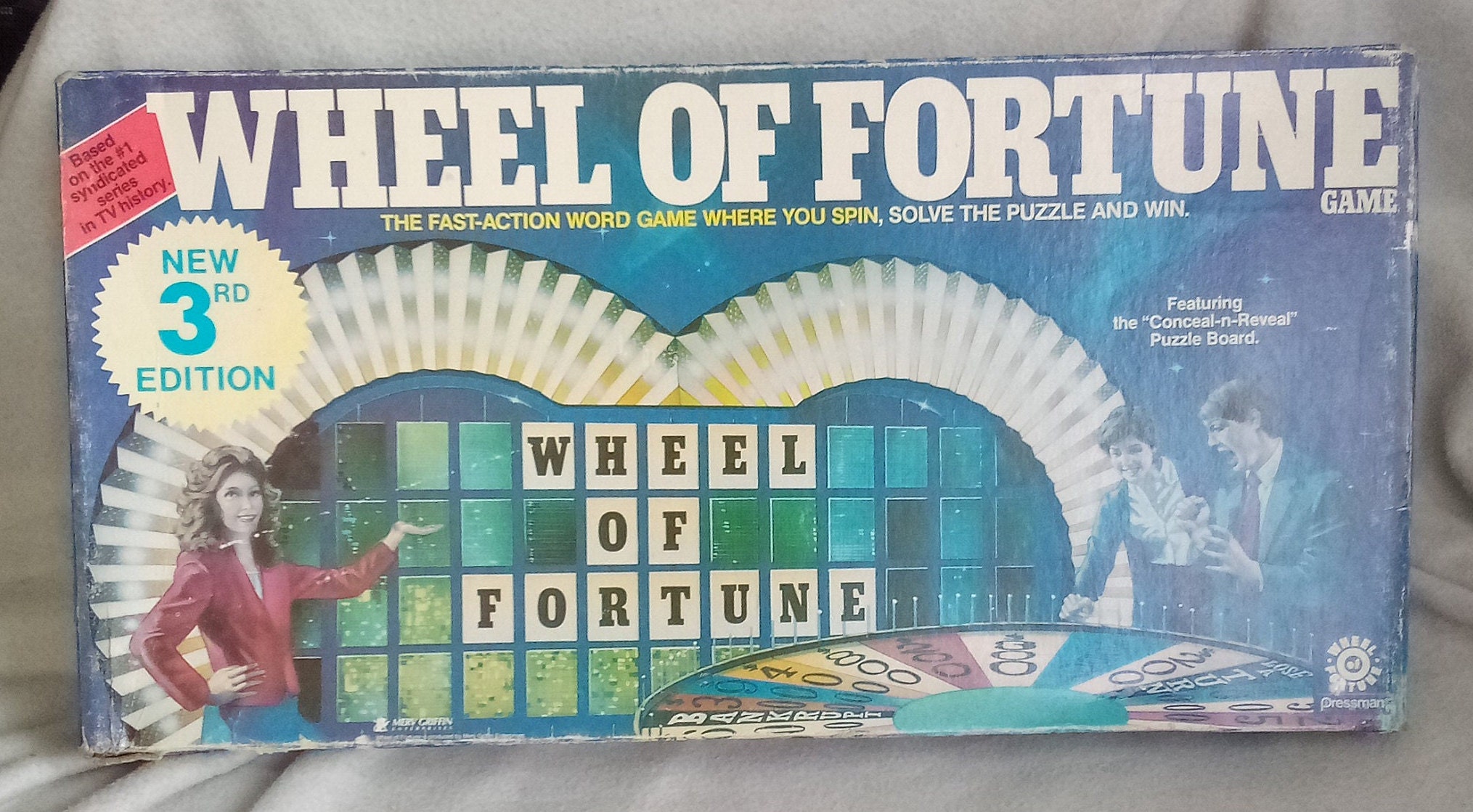 Wheel Of Fortune Board Blank