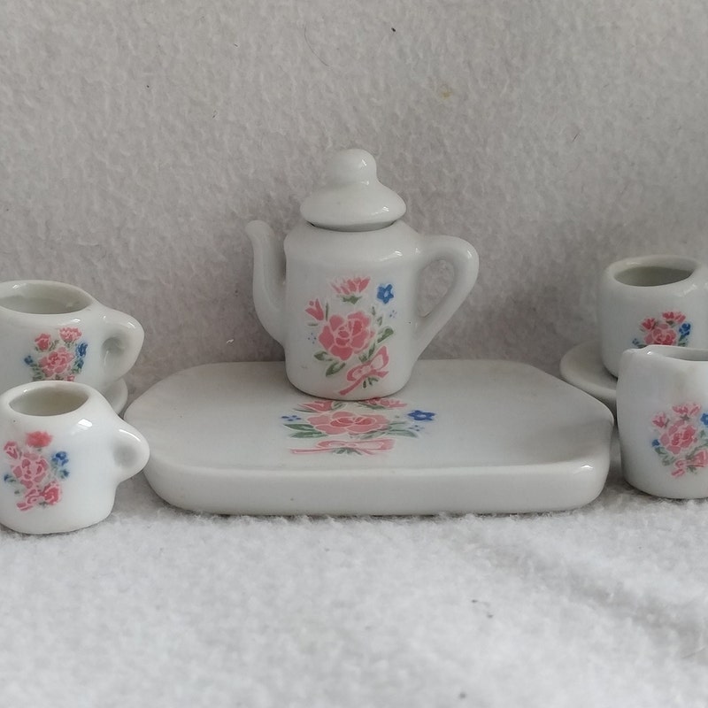 Tiny Tea Set - Etsy