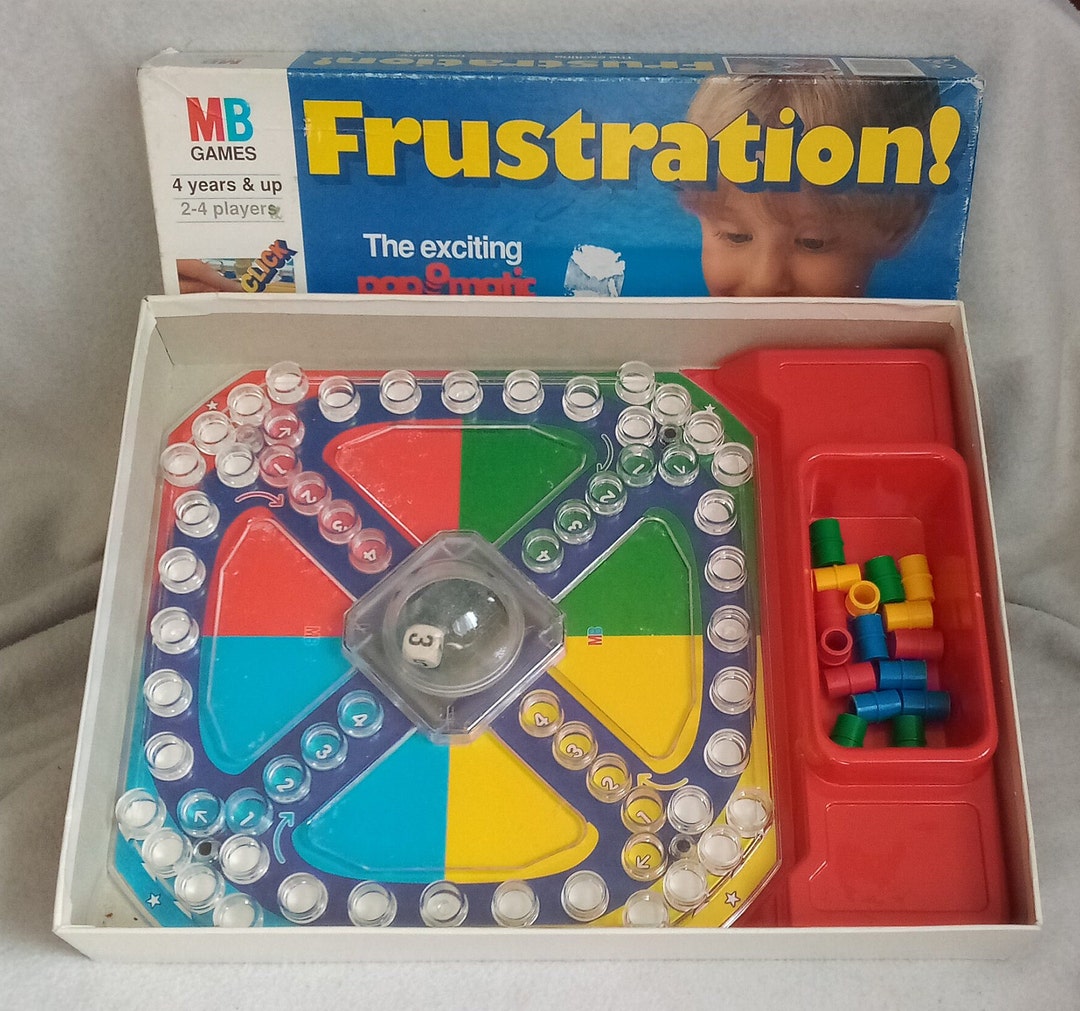 Vintage 1994 Frustration Game by Milton Bradley - Complete, FANTASTIC ...