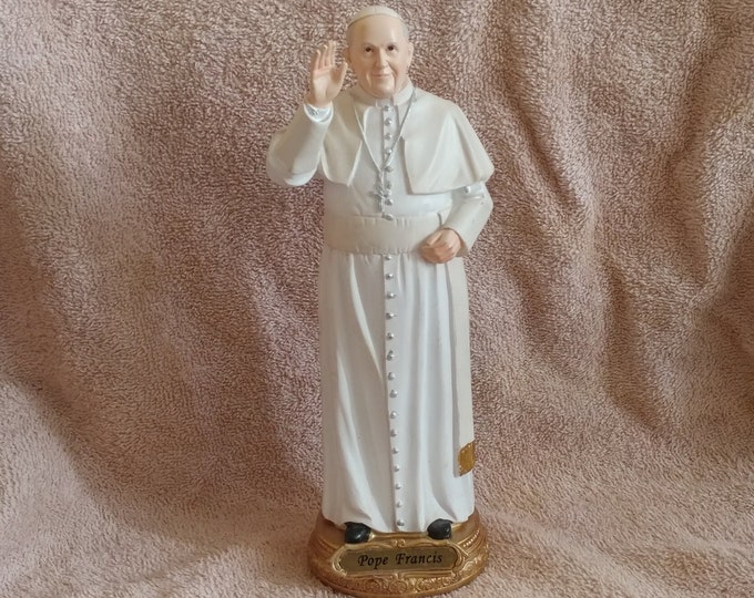 8" Pope Francis Catholic Religious Resin Statue Figurine - Unbranded ...