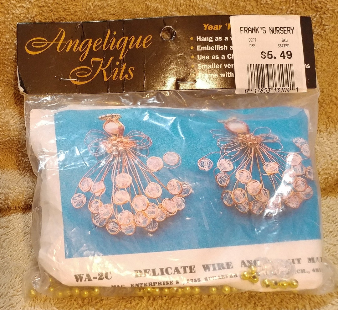Vintage Delicate Wire Angel Making Hobby Kit by Angelique Kits #WA - 2C ...