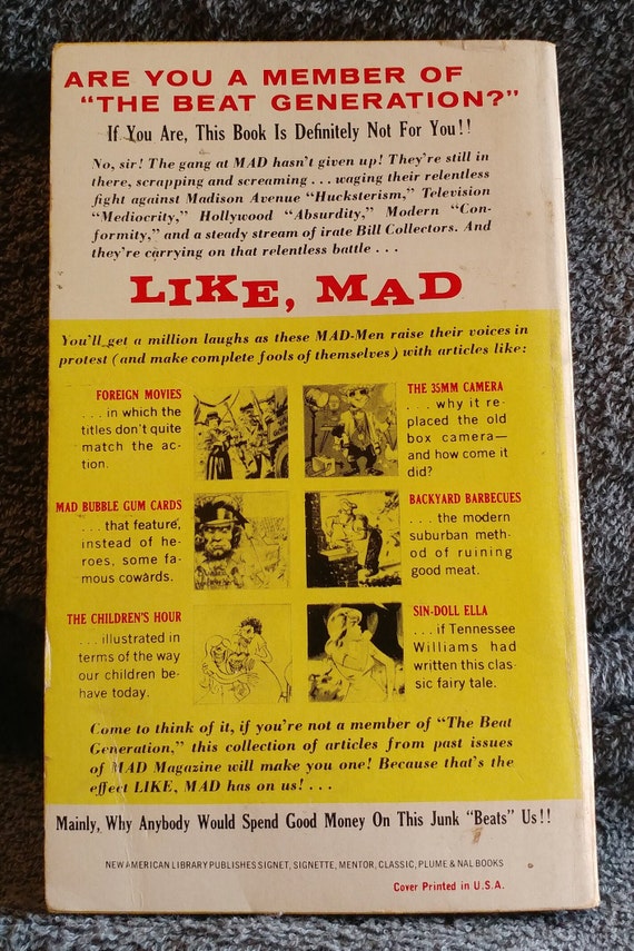 1950s Paperback Books Mad Magazine