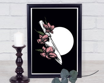 Cherry Blossom Goth - Etsy