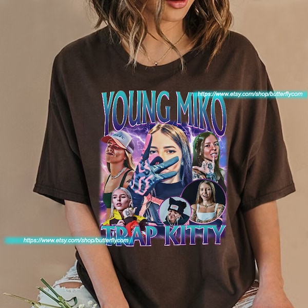 Young Miko Rap Tee - Etsy