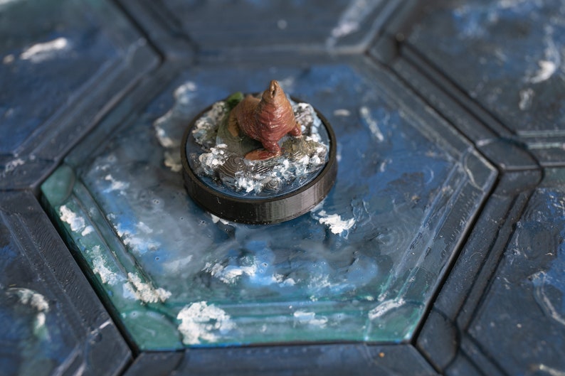 3D Printed Upgraded Tokens for Catan Seafarers Undiscovered | Etsy